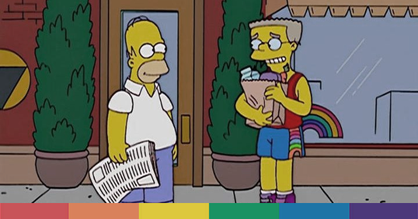 I Simpson: finalmente Smithers fa coming out