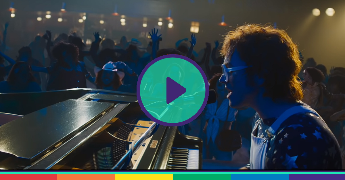 Elton John, arriva il trailer del film "Rocketman"