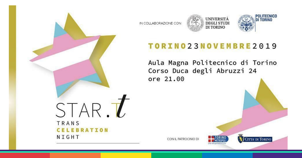 TDoR: a Torino Star.T, la festa per celebrare i talenti trans
